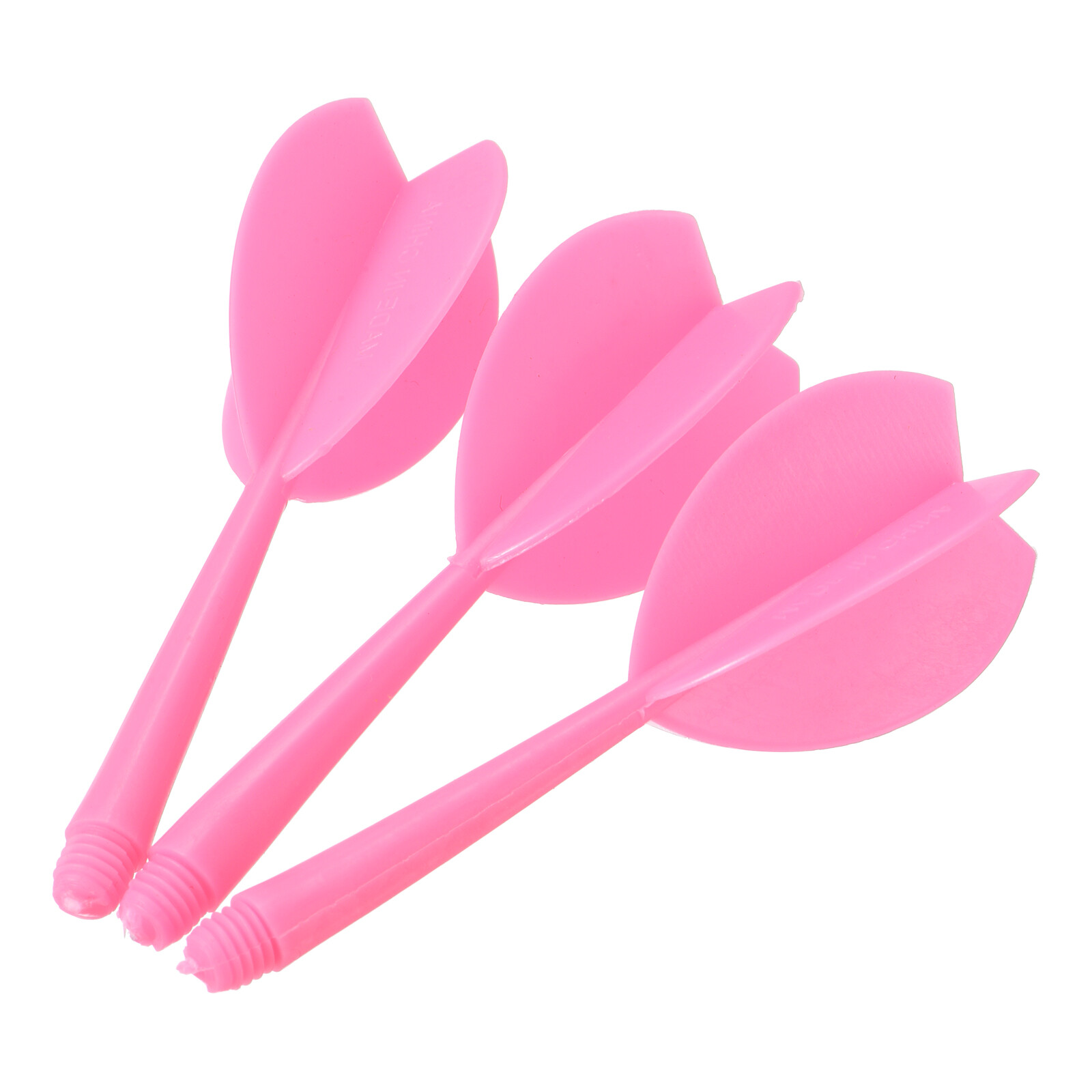 Integrated Dart Shaft & Flights, 3 Pack Plastic Dart Flight Set, Pink ...