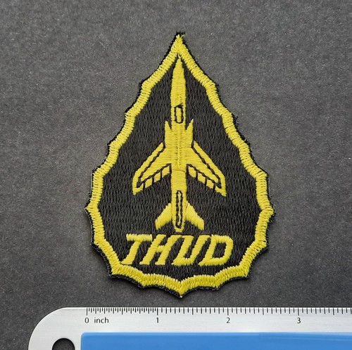#2 Original USAF Patch 466 TFS Tactical Fighter Squadron F-105 Thud ...