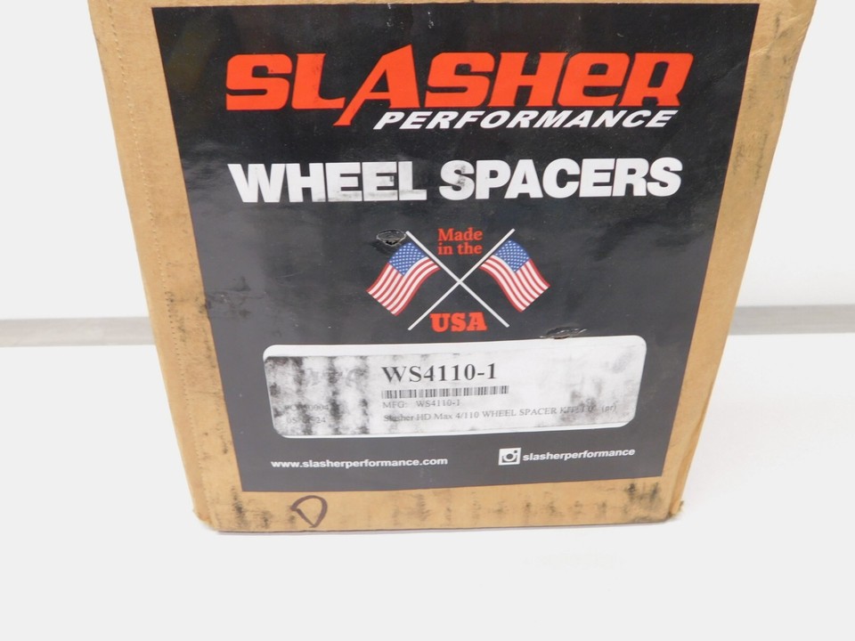 S56 WS4110-1 D New Slasher Products 1 Inch Wheel Spacers 4X110MM AE | eBay