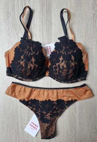 Ensemble Prima Donna 90D FR/BH 75D EU/Bra 34D UK-US/ string Taille 40 ...