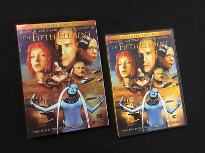 The Fifth Element (DVD, 1997) Ultimate Edition w/Slipcover 2- Disc. Set ...