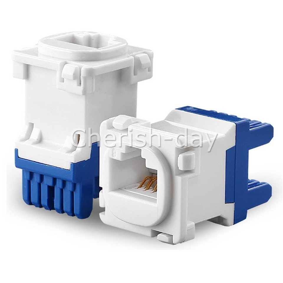 24/48Pcs Clipsal Compatible Style CAT6 RJ45 8P8C Network Data Jack Mech ...