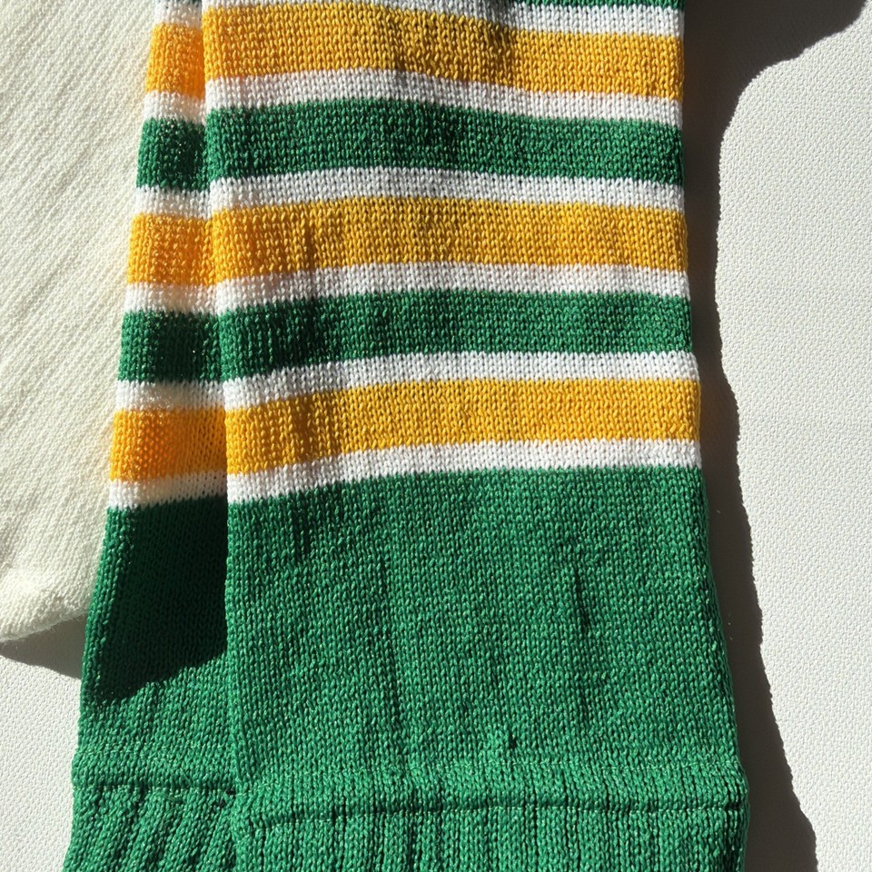 VTG Football Tube Socks Orlon Sports 10-15 NOS 80s USA 22" Acrylic ...