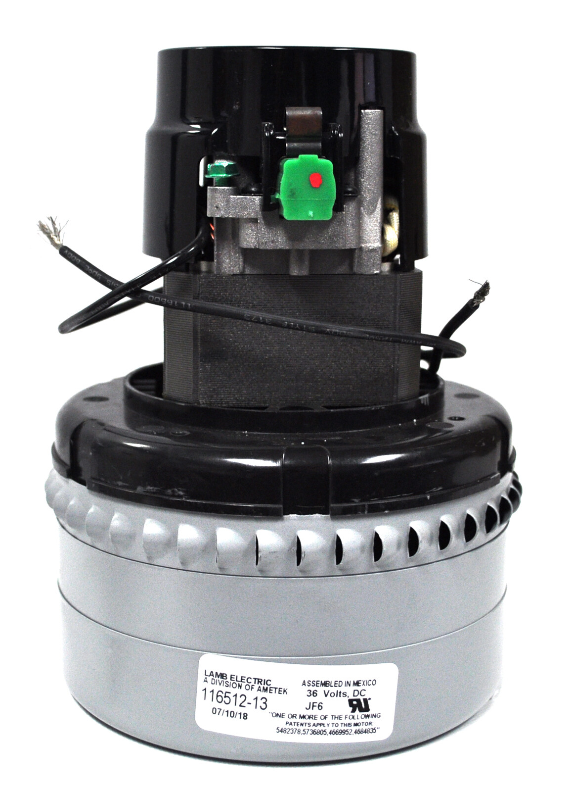 Ametek Lamb 5.7 Inch 36 Volt 3 Stage B/B Peripheral Bypass Motor 116512 ...