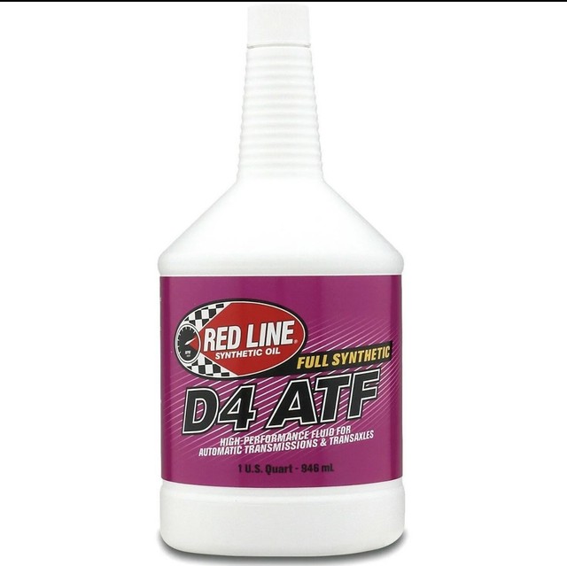 Red Line Oil 30504 Synthetic D4 ATF Fluid 1 Quart for sale online | eBay