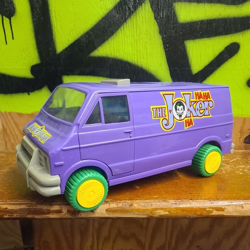 Vintage 1990 Toy Biz Batman The Joker Van Incomplete | eBay