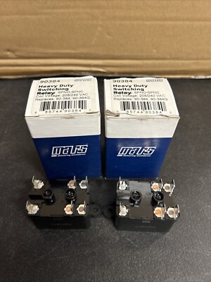 MARS 90384 SWITCHING RELAY COIL VOLTAGES 208/240VAC ( Lot Of 2 ) | eBay