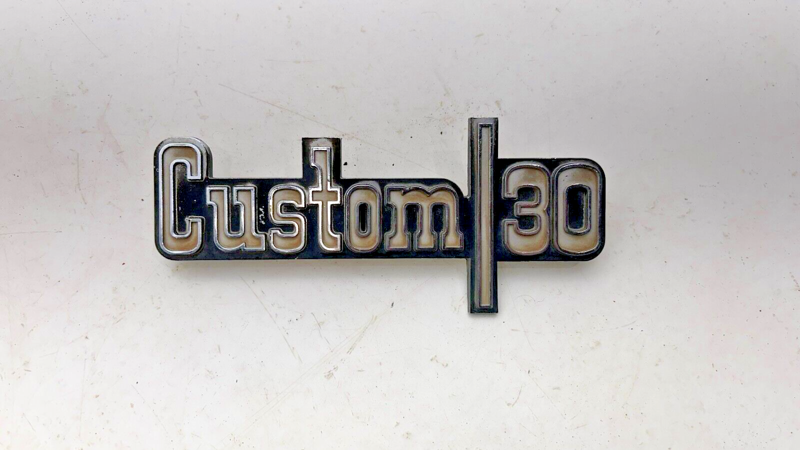 1973-1976 Chevy Truck Fender Custom 30 One Ton Badge Ornament Trim ...