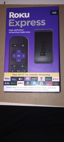 Roku Express Cable Remote - Black (3960R) New In Box 829610004914| eBay