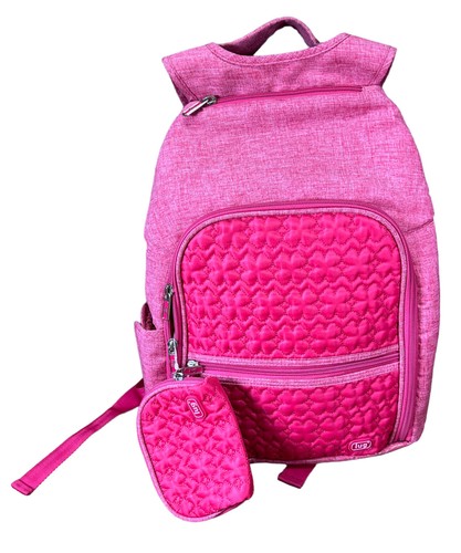 Lug Dodger Backpack Rose Pink Travel School Dance Diaper Bag Quilted | eBay