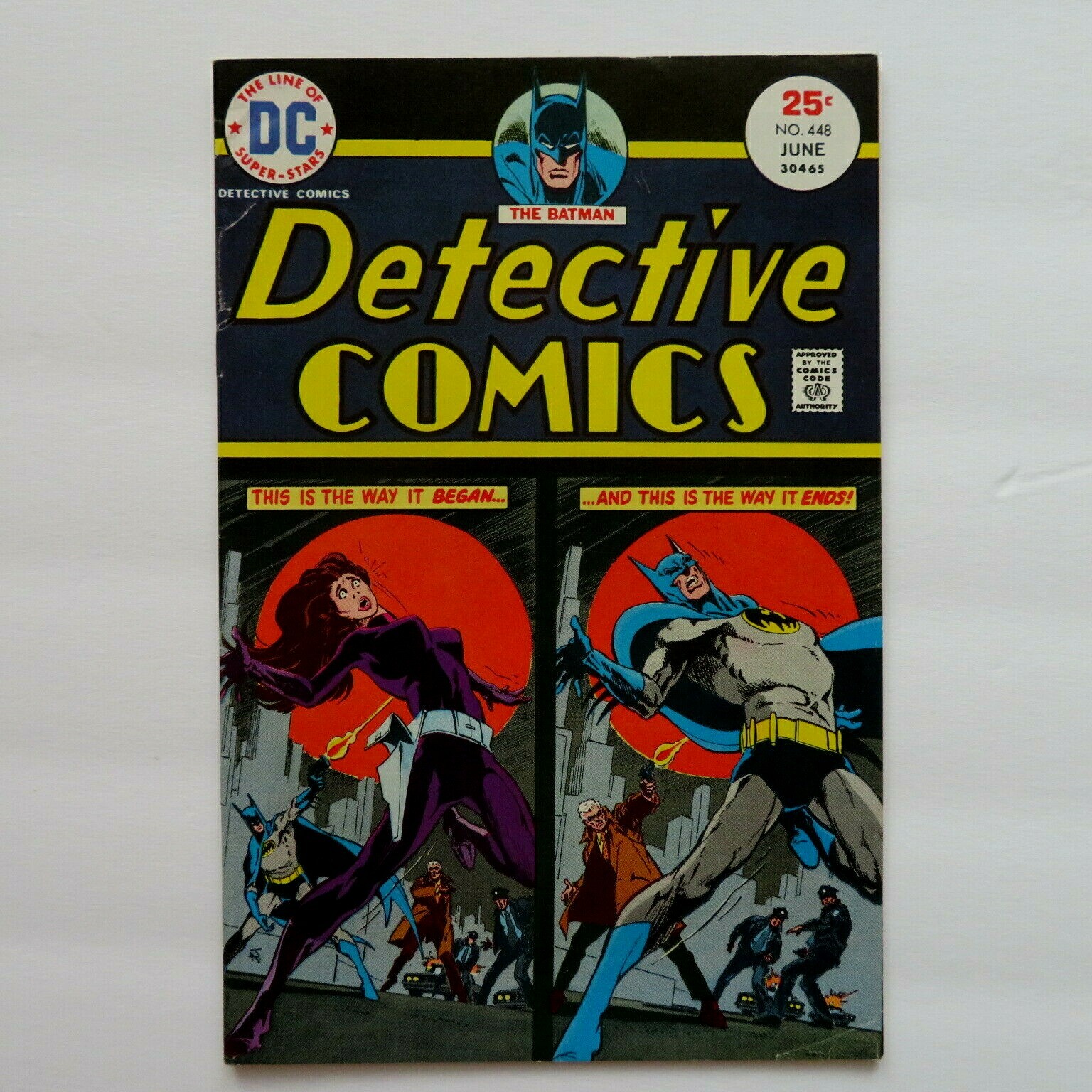 Detective Comics 448 (1975) Bedlam Beneath the Big Top DC Comics OT | eBay