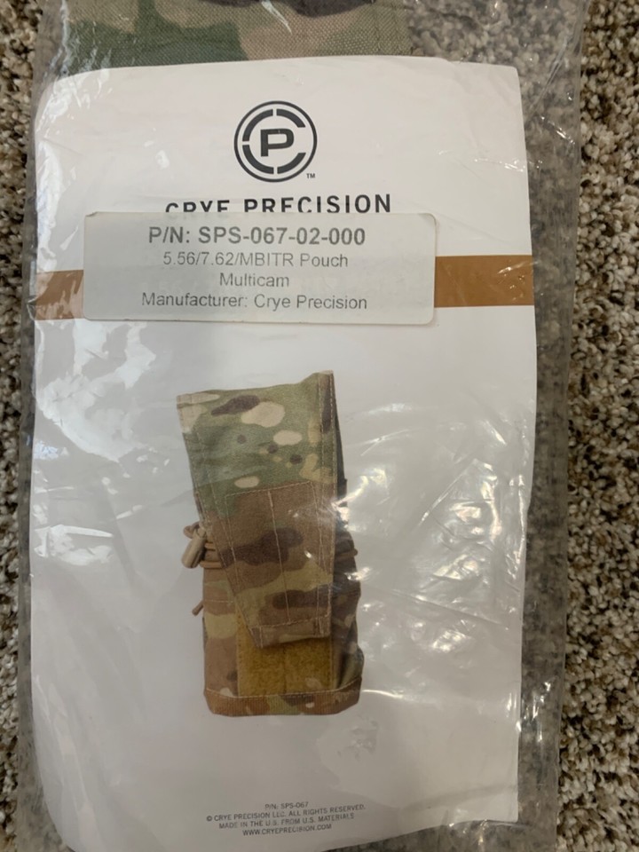 Crye Precision AVS MBITR Radio Pouch Multicam OCP NEW IN BAG | eBay