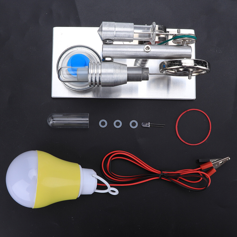 T Type Stirling Engine Miniature Generator Physics Steam Engine Lab ...