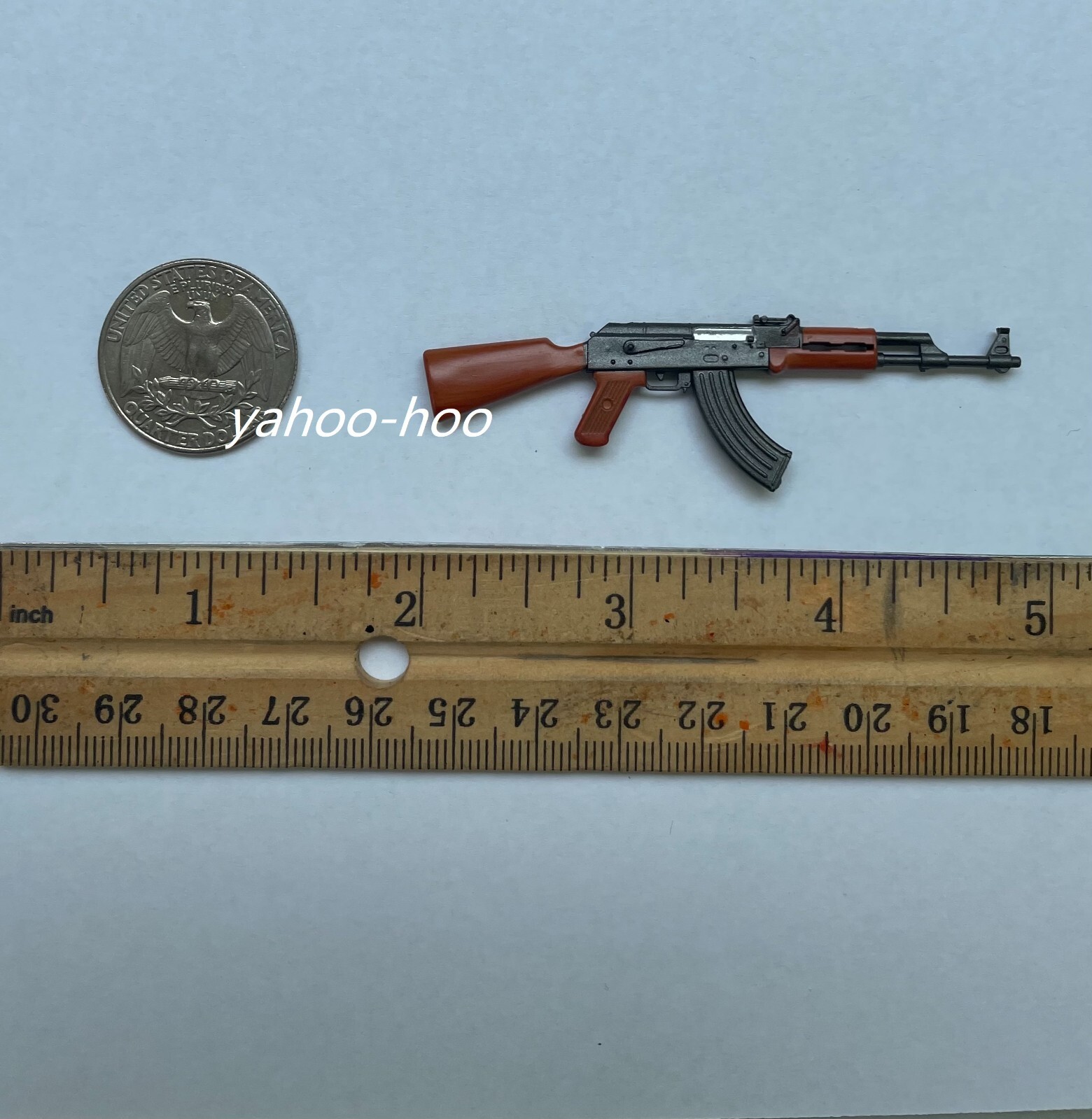 1/12 scale AK47 Assault Rifle Soldier Weapon Model Toy for 6" Action ...
