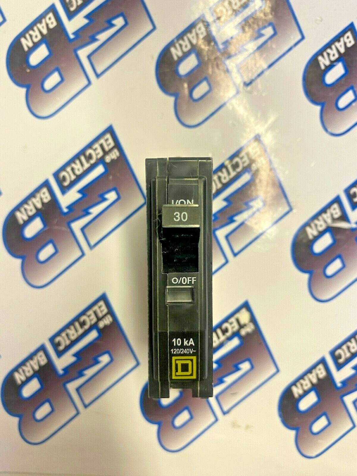SQUARE D QOB130 Circuit Breaker 30 Amp 120 Volt 1 Pole Yellow 10K -NEW ...