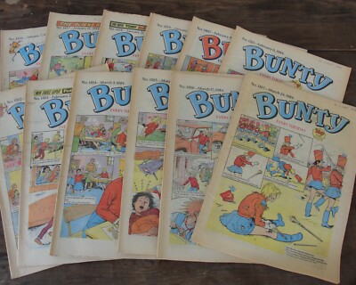 Bunty Magazines, almost complete year of 1984, 49 magazines | eBay