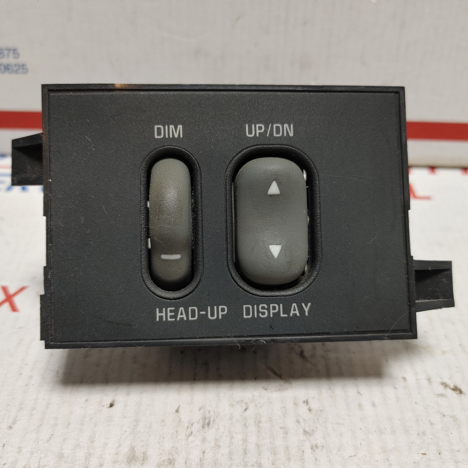 One Pontiac Grand Prix Heads Head's up Display Switch Control OEM ...