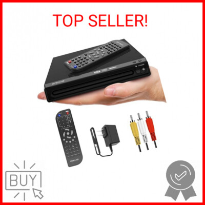 Craig CVD401A Compact HDMI DVD Player with Remote in Black | Compatible ...