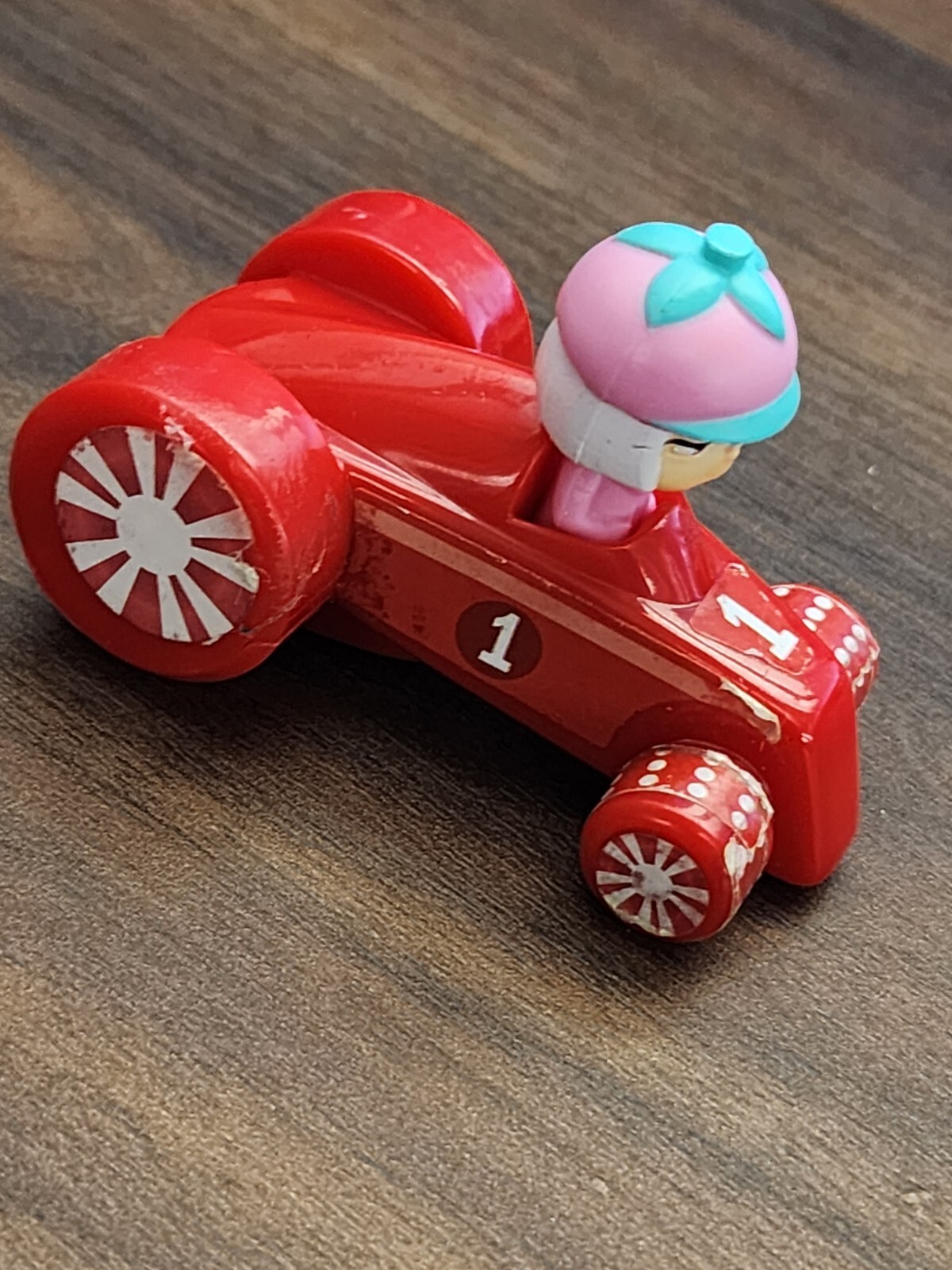 Disney McDonald Taffyta Muttonfudge Figure Pink Lightning Kart Racer ...