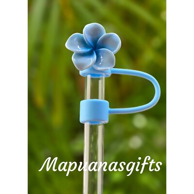 Hawaii Edition Plumeria Straw Toppers | eBay