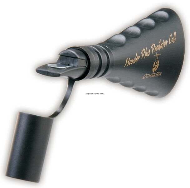 Quaker Boy Compact Howler Plus Predator Call w/Dual Function Cap 62601 ...