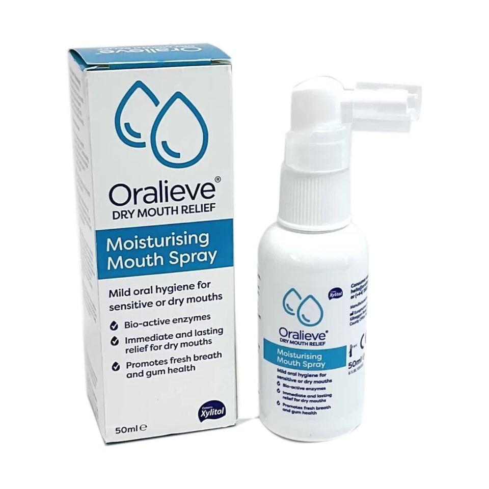 Oralieve Moisturising Dry Mouth Relief Moisturising Spray - 50ml | eBay UK