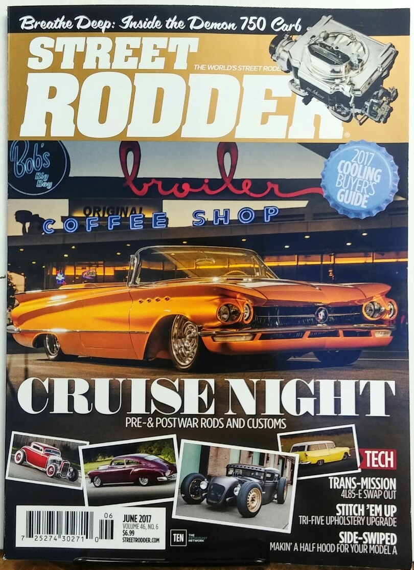 Street Rodder June 2017 Cruise Night Pre Post War Rods Customs FREE ...