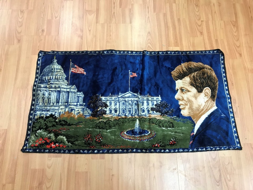 1'7" x 3' President John F. Kennedy Memorial Rug | eBay