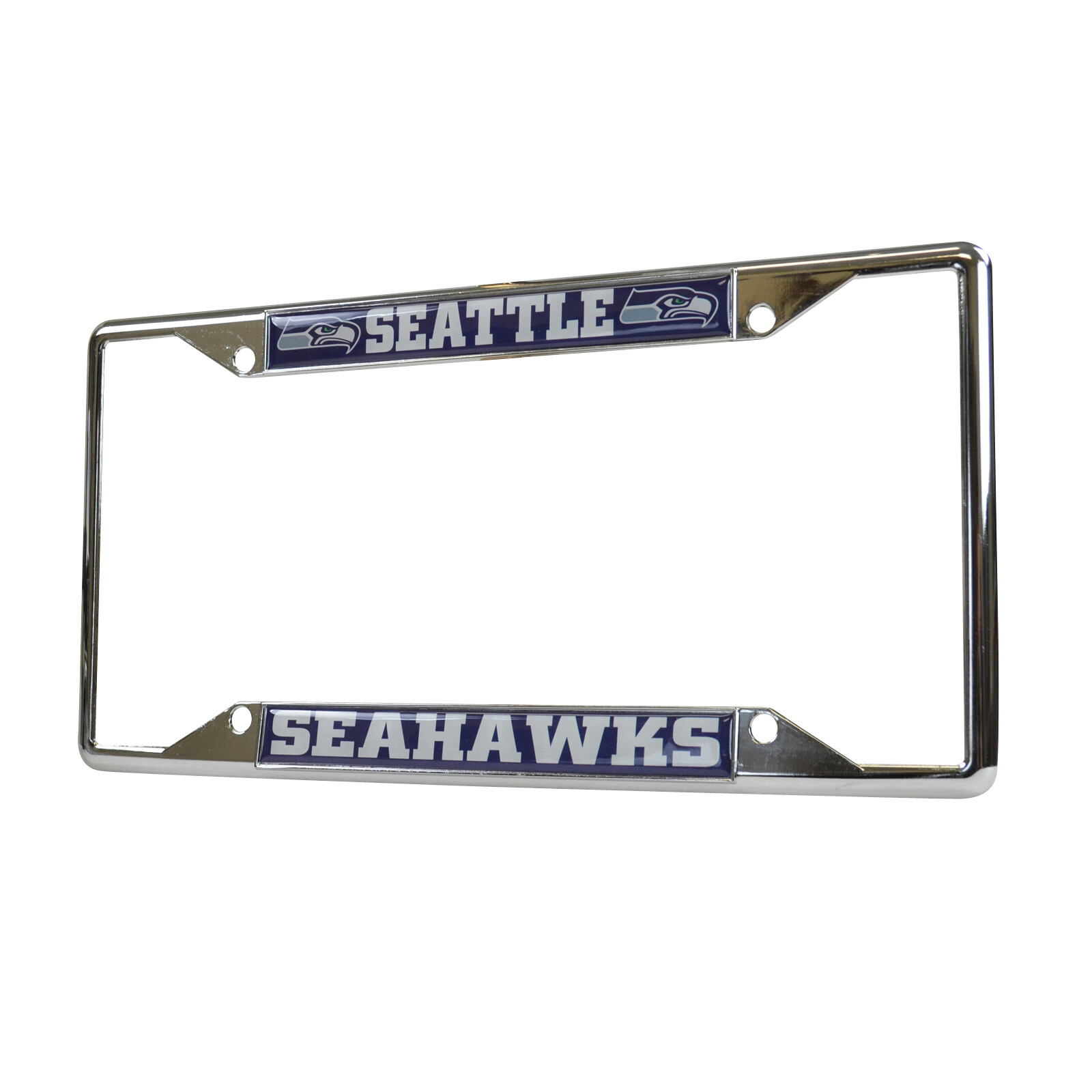 New NFL Seattle Seahawks Car Truck Chrome Metal License Plate Frame | eBay