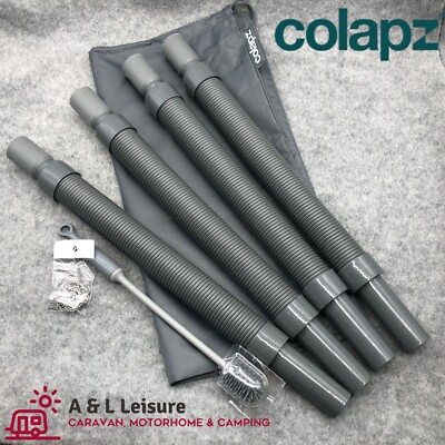 Colapz Flexi Extendable Waste Pipe 28mm Caravan, Motorhome Kit Serviced ...