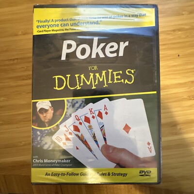 Poker for Dummies (DVD, 2004) Brand New 13131278491| eBay