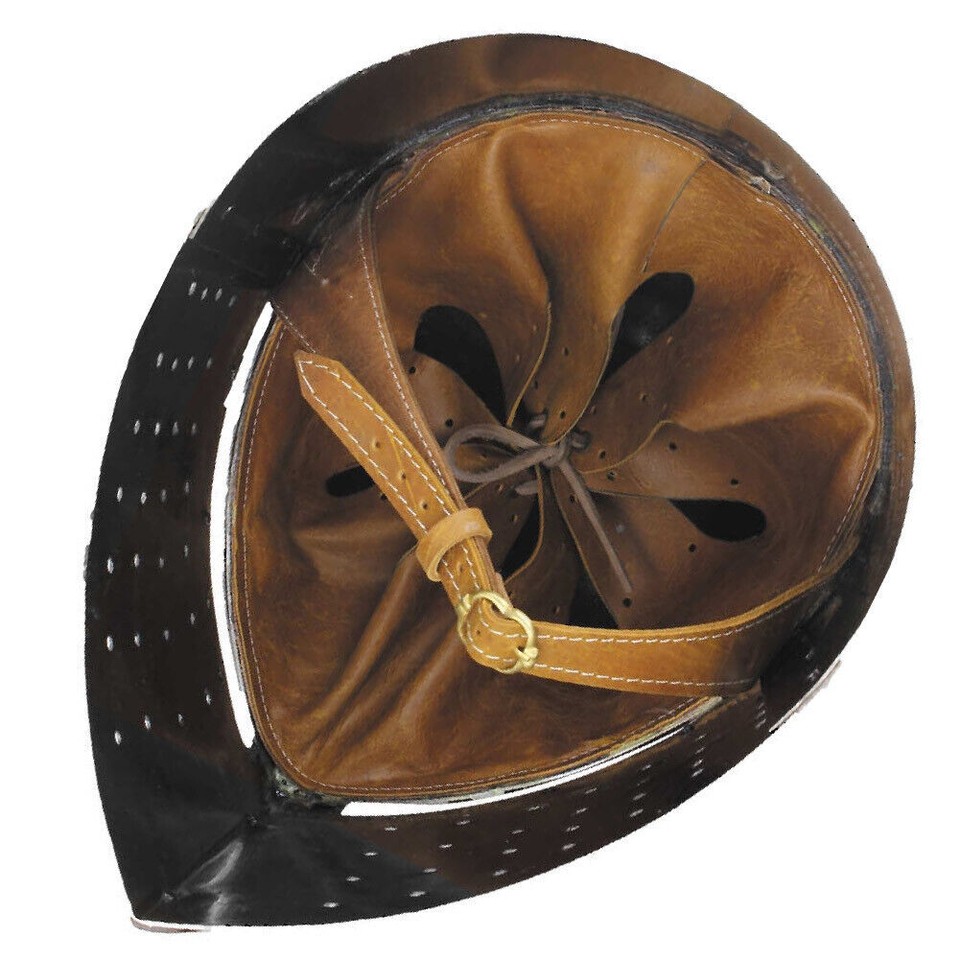 Medieval Great Bucket Helm Knights 20G Steel Templar Crusader Helmet 13 ...