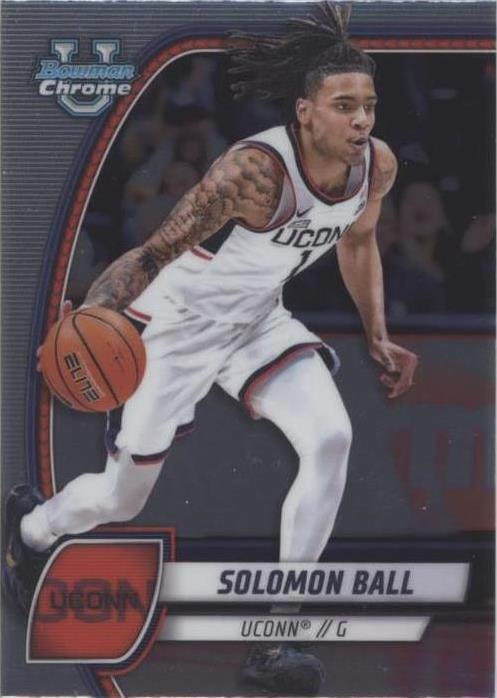 2024-25 Bowman University Chrome - Solomon Ball #87 (RC) for sale ...