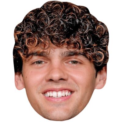 Jake Clark (Smile) Celebrity Mask, Flat Card Face, Fancy Dress Mask | eBay