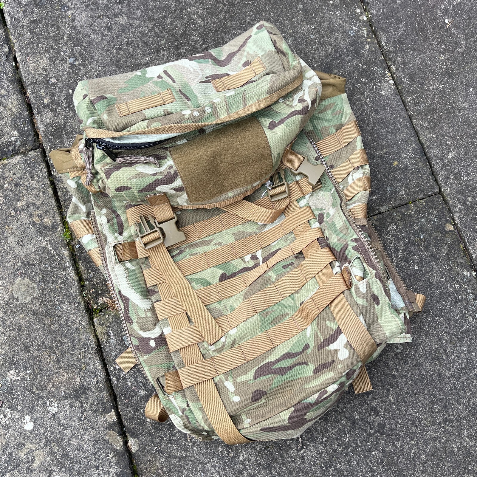 British Army Surplus Issue PRI 45 Litre Infantry Bergen MTP Camo MOLLE ...