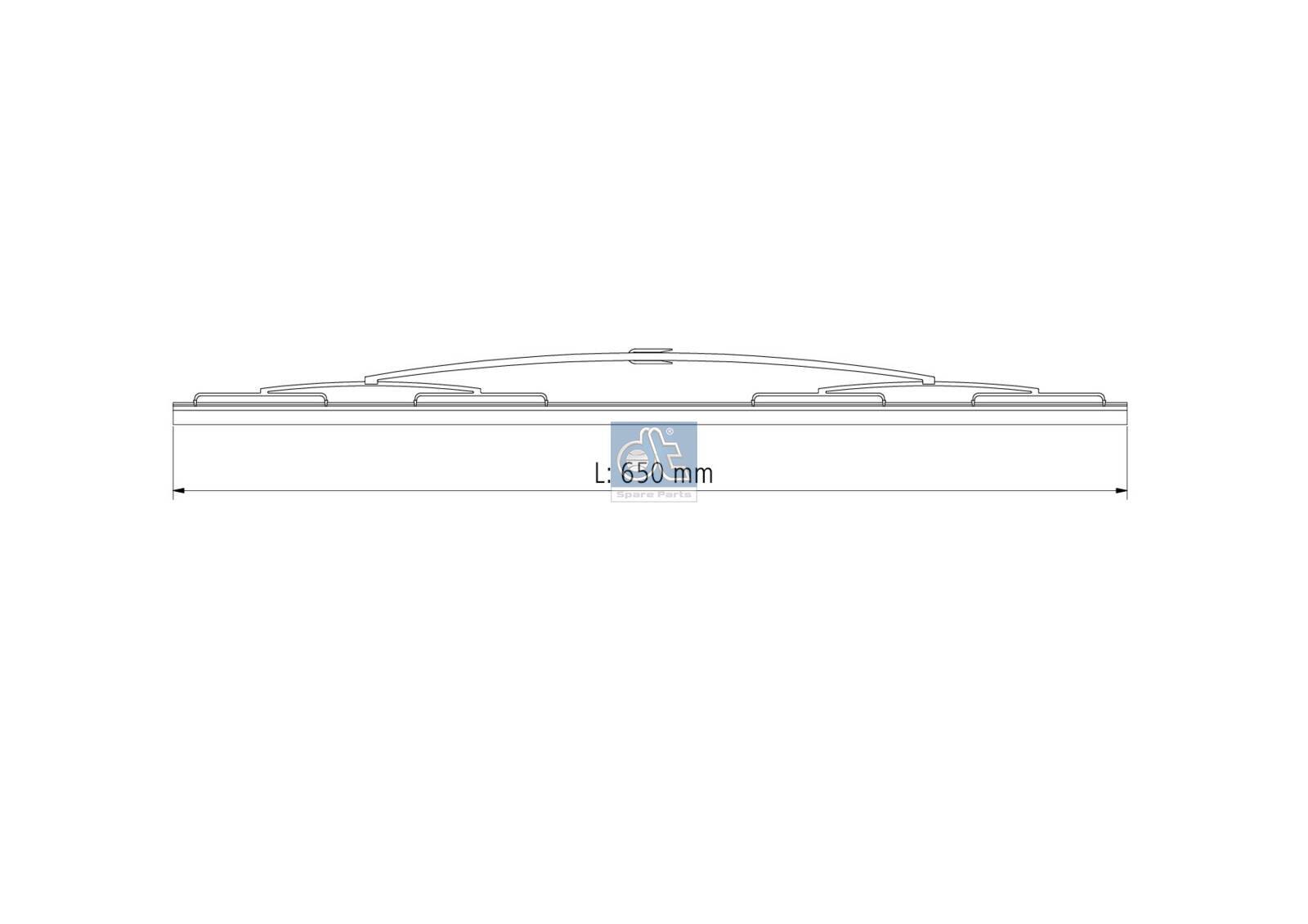 CAPSautomotive Wiper Blade for Volvo 84035947 8189631 8143709 20826591 ...