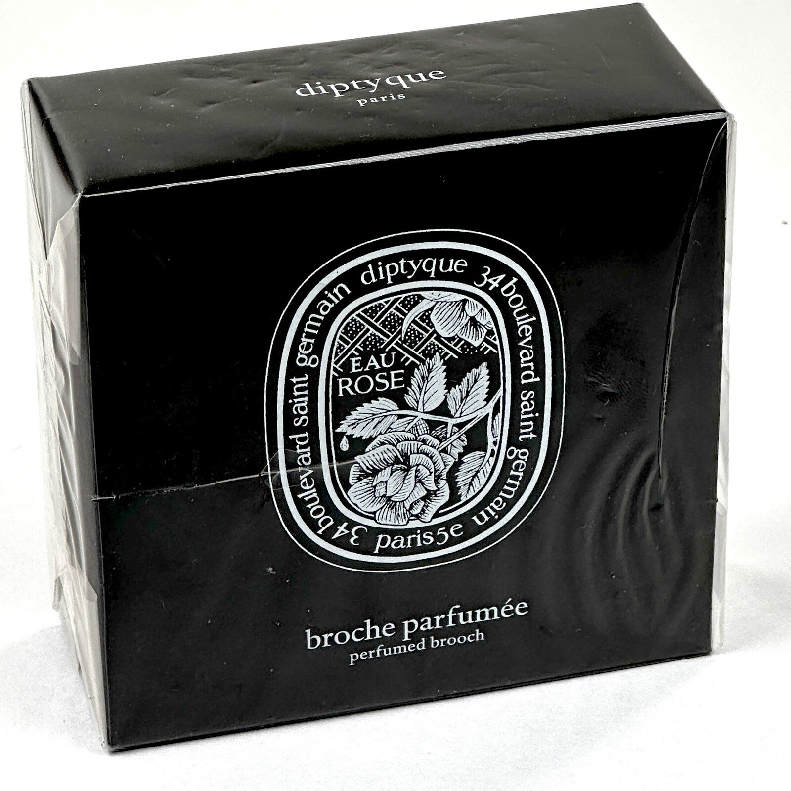 Diptyque Women's Gold Tone Eau Rose Perfumed Scented Bird Brooch for ...