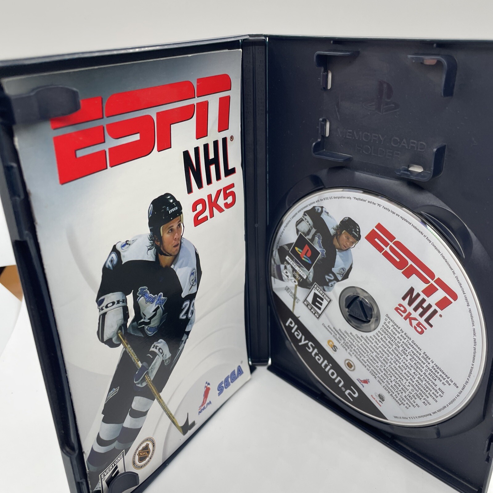 ESPN NHL 2K5 (Sony PlayStation 2, 2004) PS2 GAME COMPLETE w/MANUAL ...