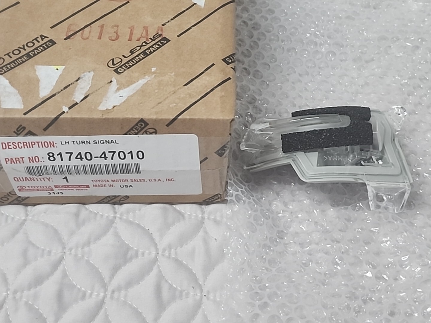 8174047010 Genuine Toyota Lamp ASSY Side Turn 81740-47010 for sale ...