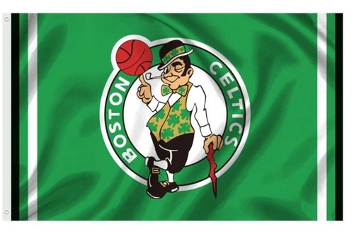 Boston Celtics NBA Basketball Flag Double Sided Printing 3x5 Feet W ...