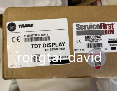 1PCS NEW TRANE X13651571010 TD7 Display DHL/FedEX | eBay
