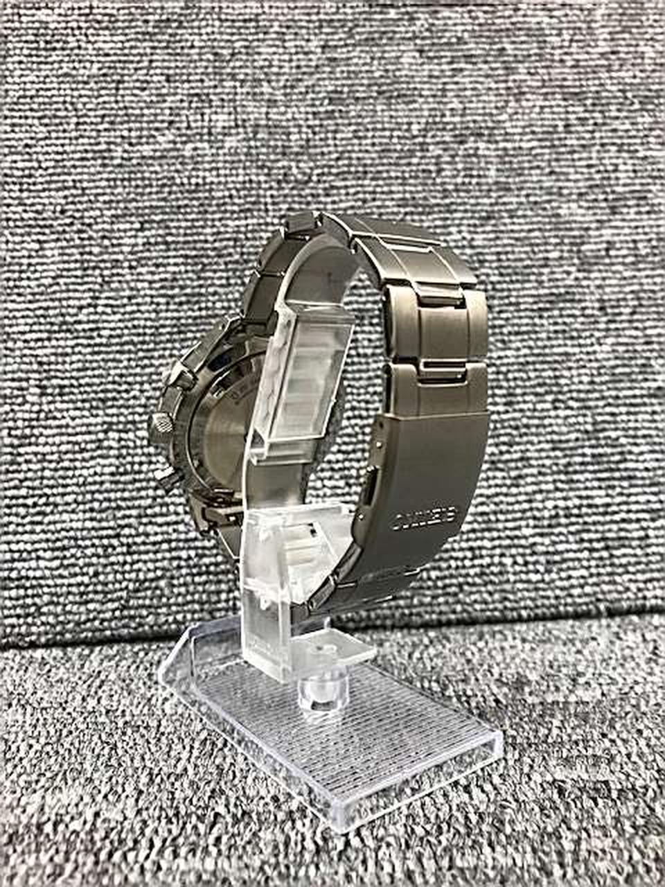 Seiko 8T67-00N0 SSB387P1 Chronograph Titanium Date Quartz Mens Watch ...