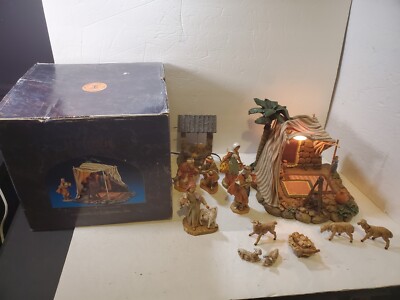 Retired Fontanini Heirloom Nativity 1997 King’s Gold Tent #50254 ...