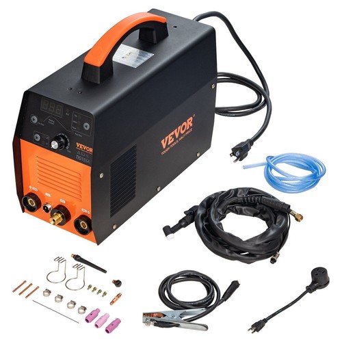 VEVOR HF TIG Welder 3 in 1 TIG ARC Clean Welding Machine 155Amp w/ IGBT ...
