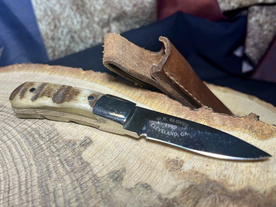 Warren D Glover BUBBA Custom Knife Cleveland GA Lifetime Original ...