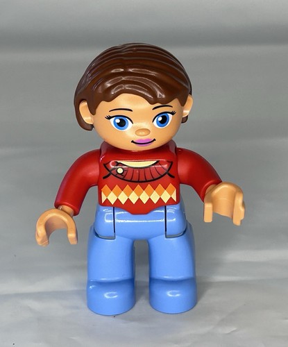 Lego Duplo Brand Female Figure from Push Train Set 10810 | eBay