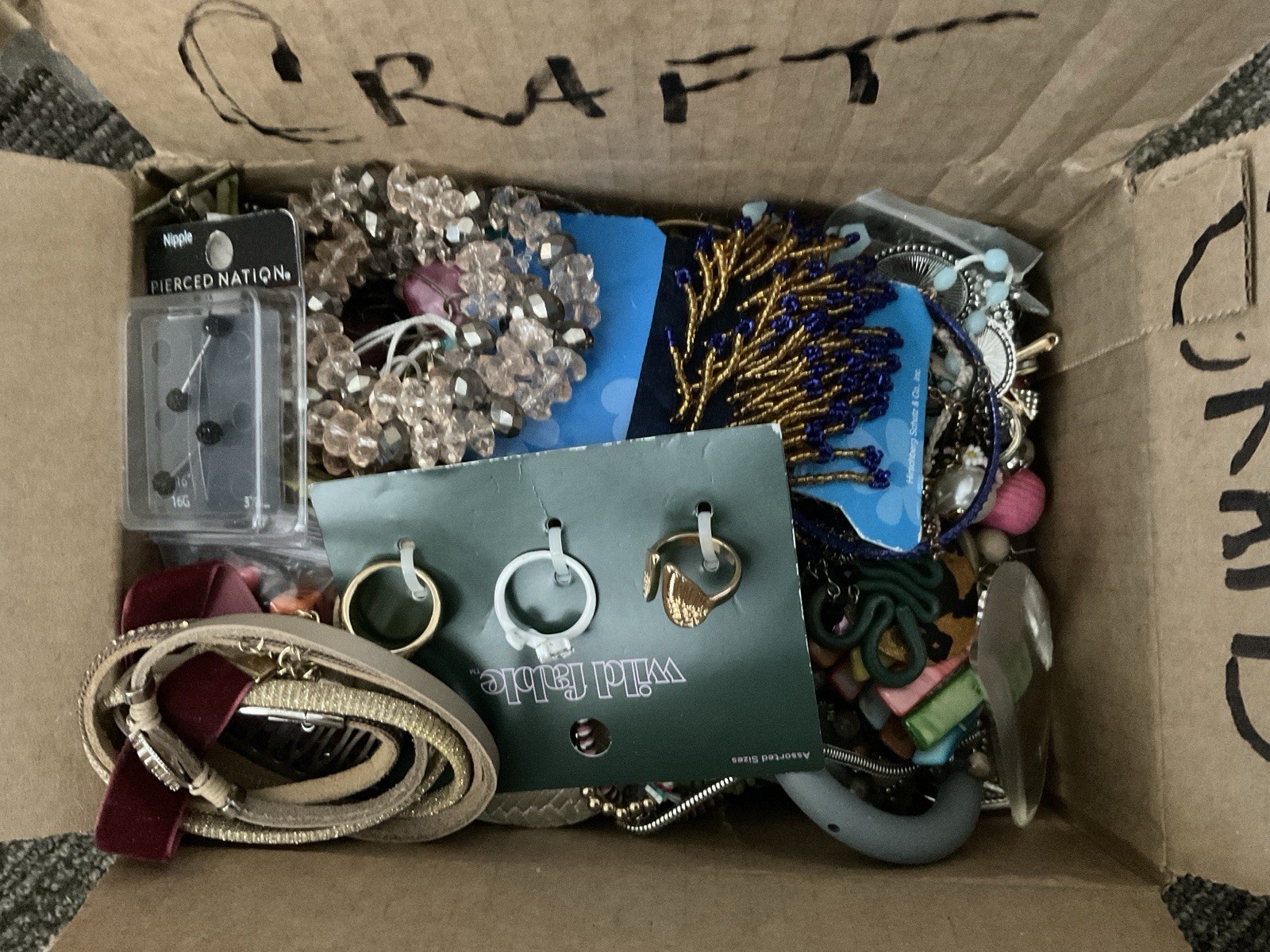 5 Lb. Box Of Crafts For Creativity…from Jewelry | eBay