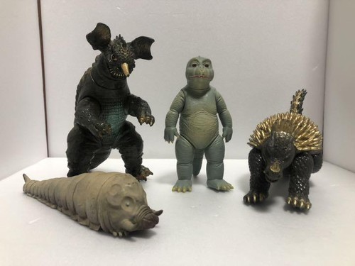 Toho Sofubi Mini Lra Baragon Angilas Mothra Set | eBay