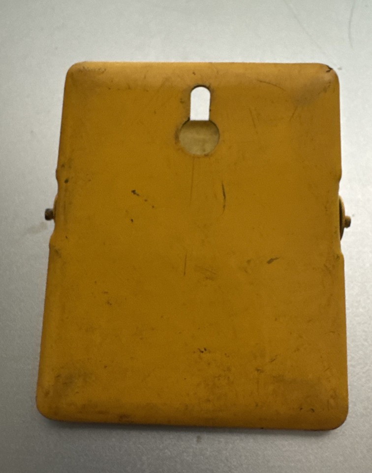 Vintage Metal Advertising Clip Atlas Tag Neenah WI Chicago Deco Machine ...