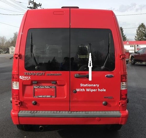 Fit 10-13 Ford Transit Connect Mini Van Passenger Right Rear Window ...